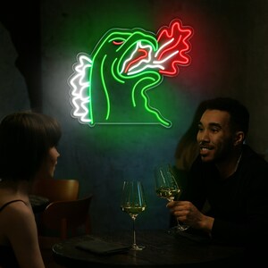 Neon Light King of the Monster Dimmable LED Neon Sign,monster Neon ...