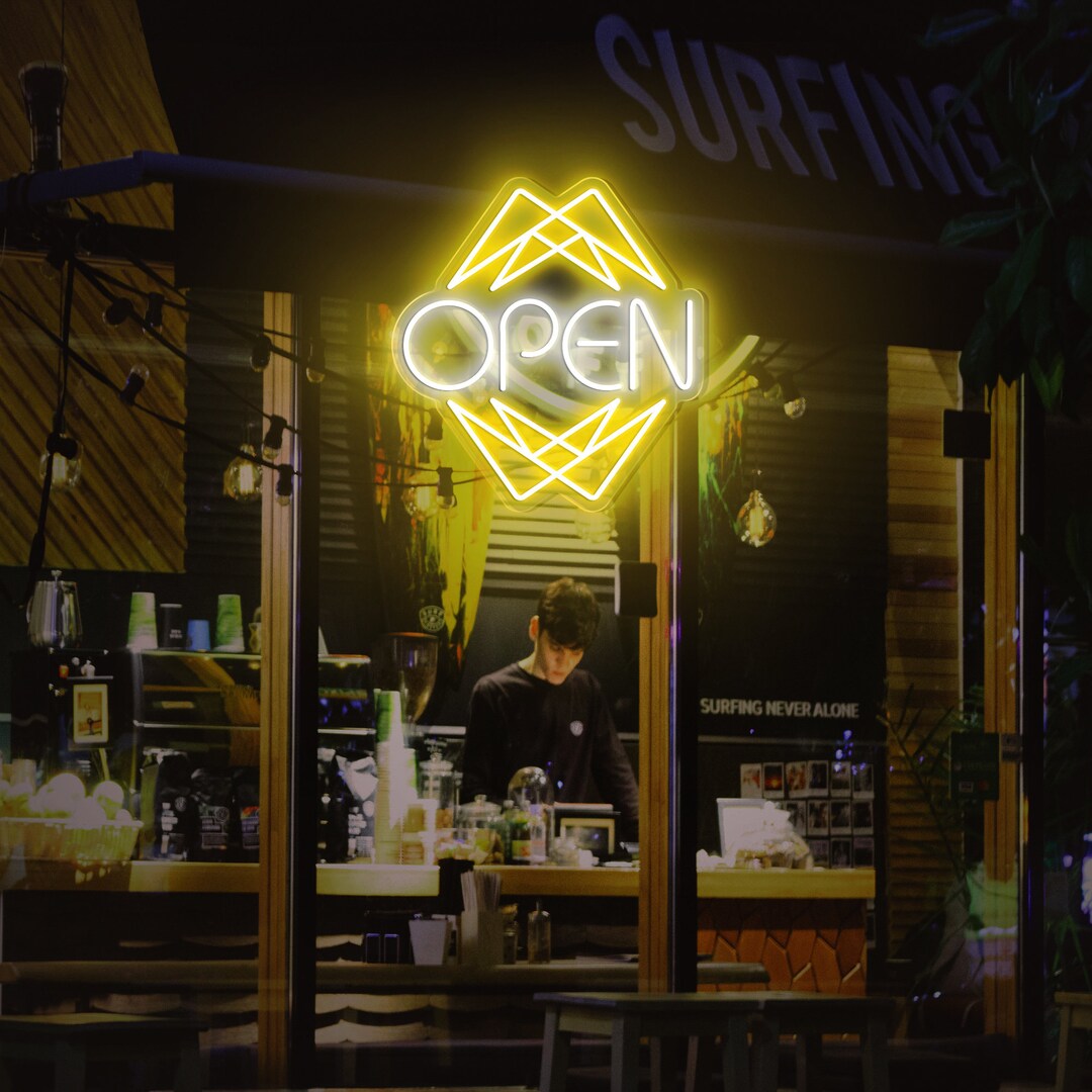 Open Sign by Neonartisans, Neon LED Open Sign for Business Window With ...
