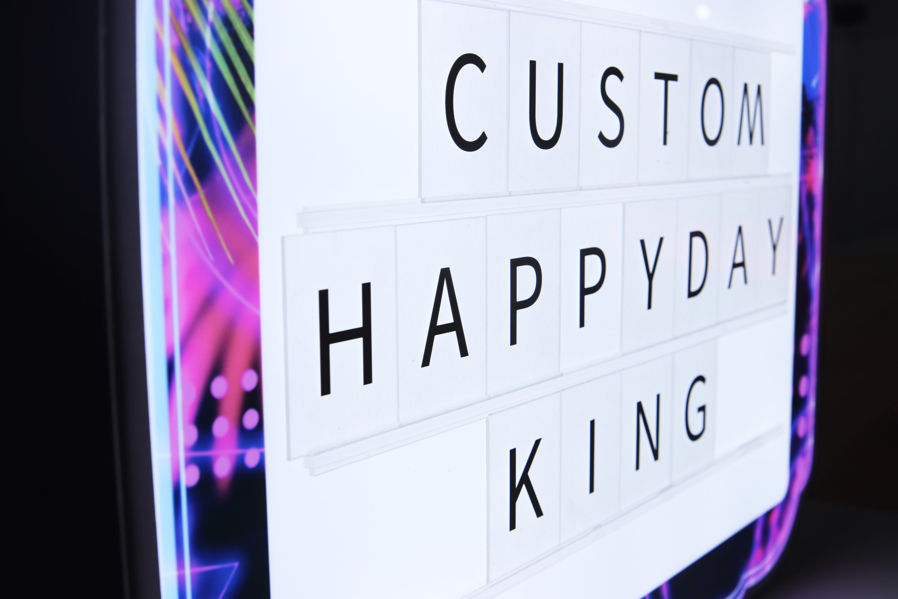 Customizable Nightclub VIP Letter Sign, Marquee Glorifier,customized ...