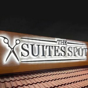Backlit Sign,illuminated Sign for Business,3d Letter Sign,custom 3D ...