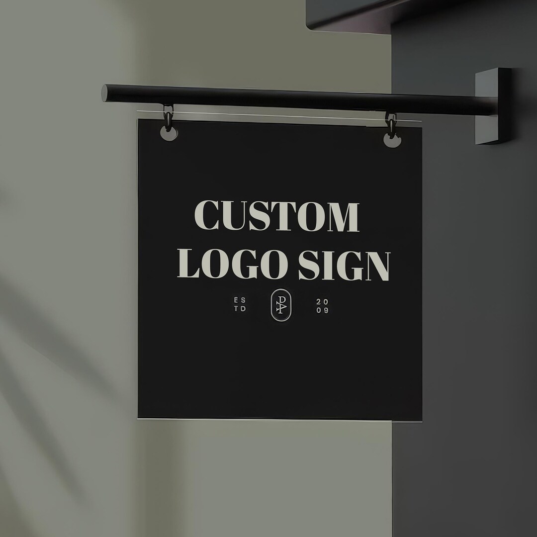 Outdoor Hanging Sign,metal Blade Sign, Custom Storefront Sign,business ...