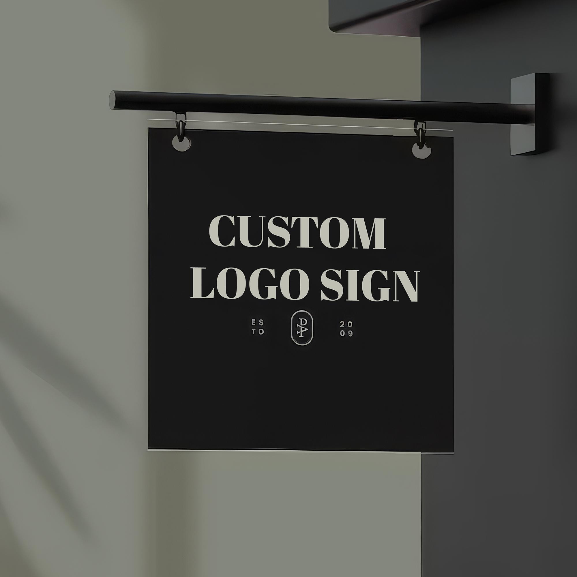 Outdoor Hanging Sign,metal Blade Sign, Custom Storefront Sign,business ...