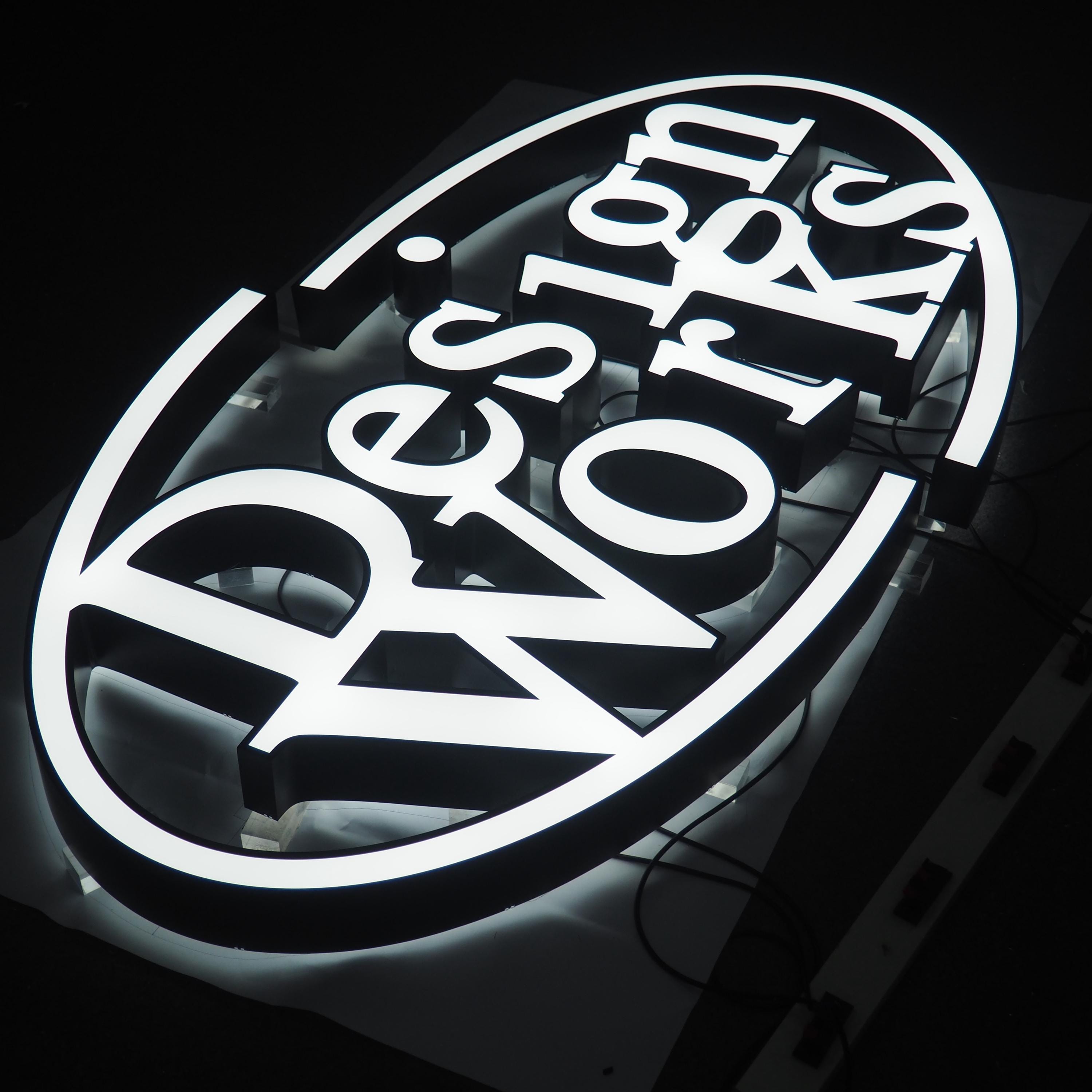 Outdoor Signs,advertising Led Signfor Business ,custom Wall Logo Signs ...