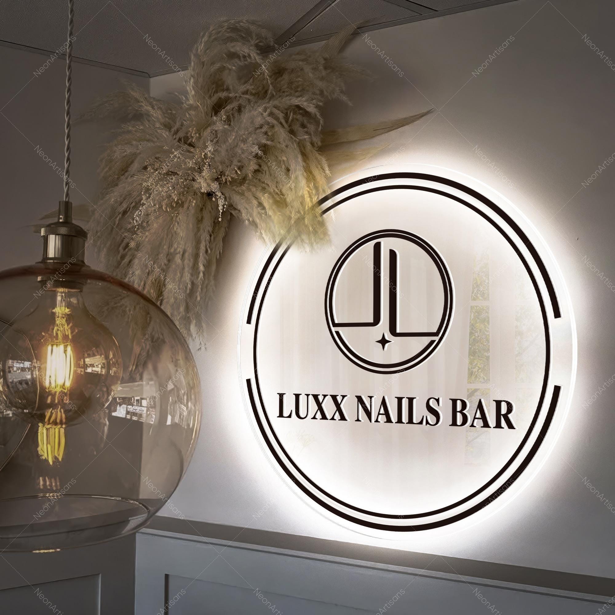 Business Backlit Sign,custom Backlit Acrylic Sign,backlit Logo Sign ...