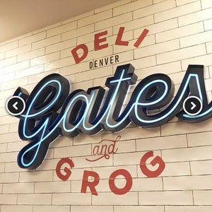 Custom Logo Sign,custom Sign With Neon Light,neon Business Sign,neon ...