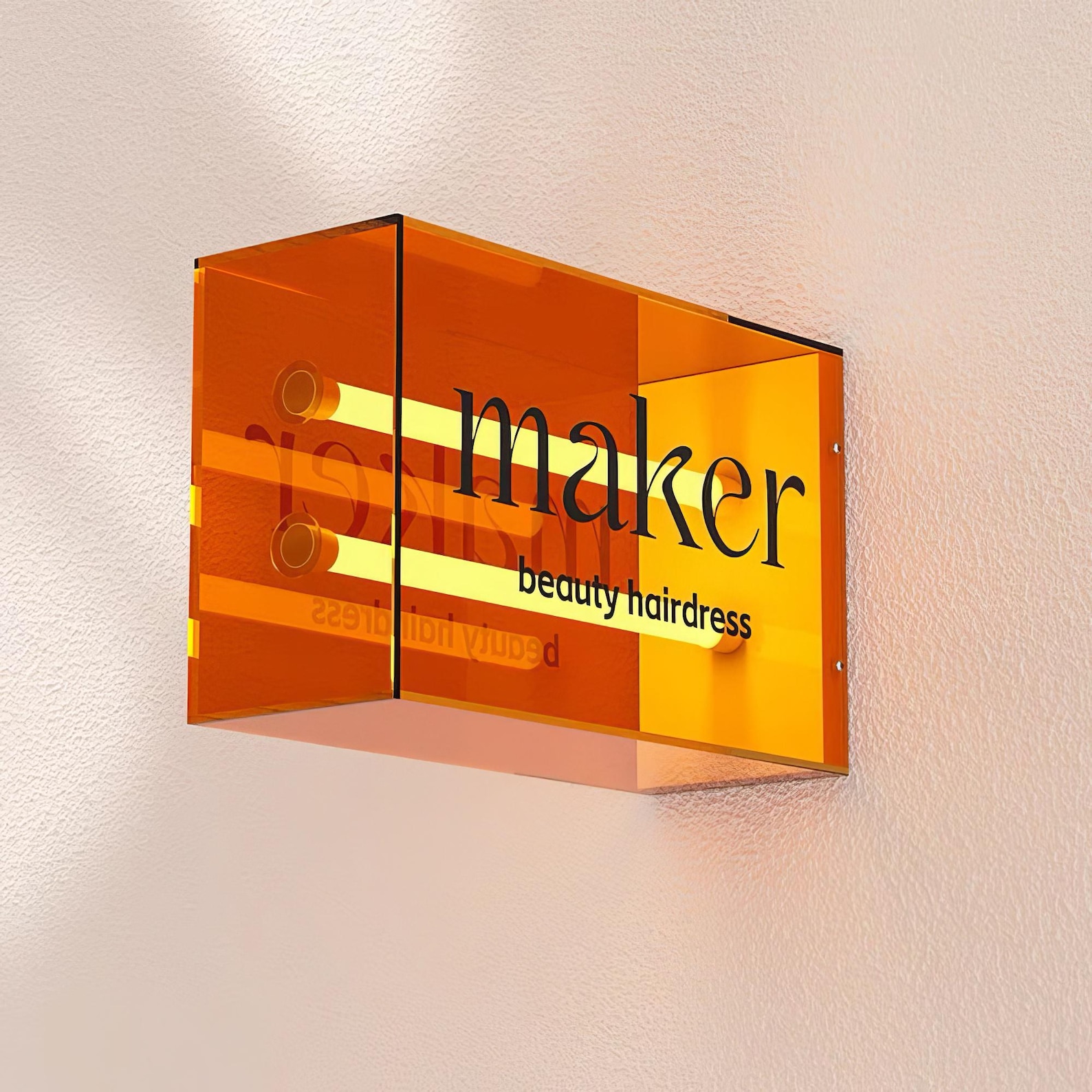 Light Box Sign,wall Logo Sign,acrylic Light Box Sign,custom Store Sign ...