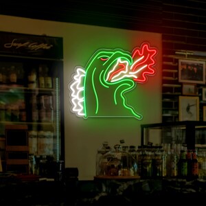 Neon Light King of the Monster Dimmable LED Neon Sign,monster Neon ...