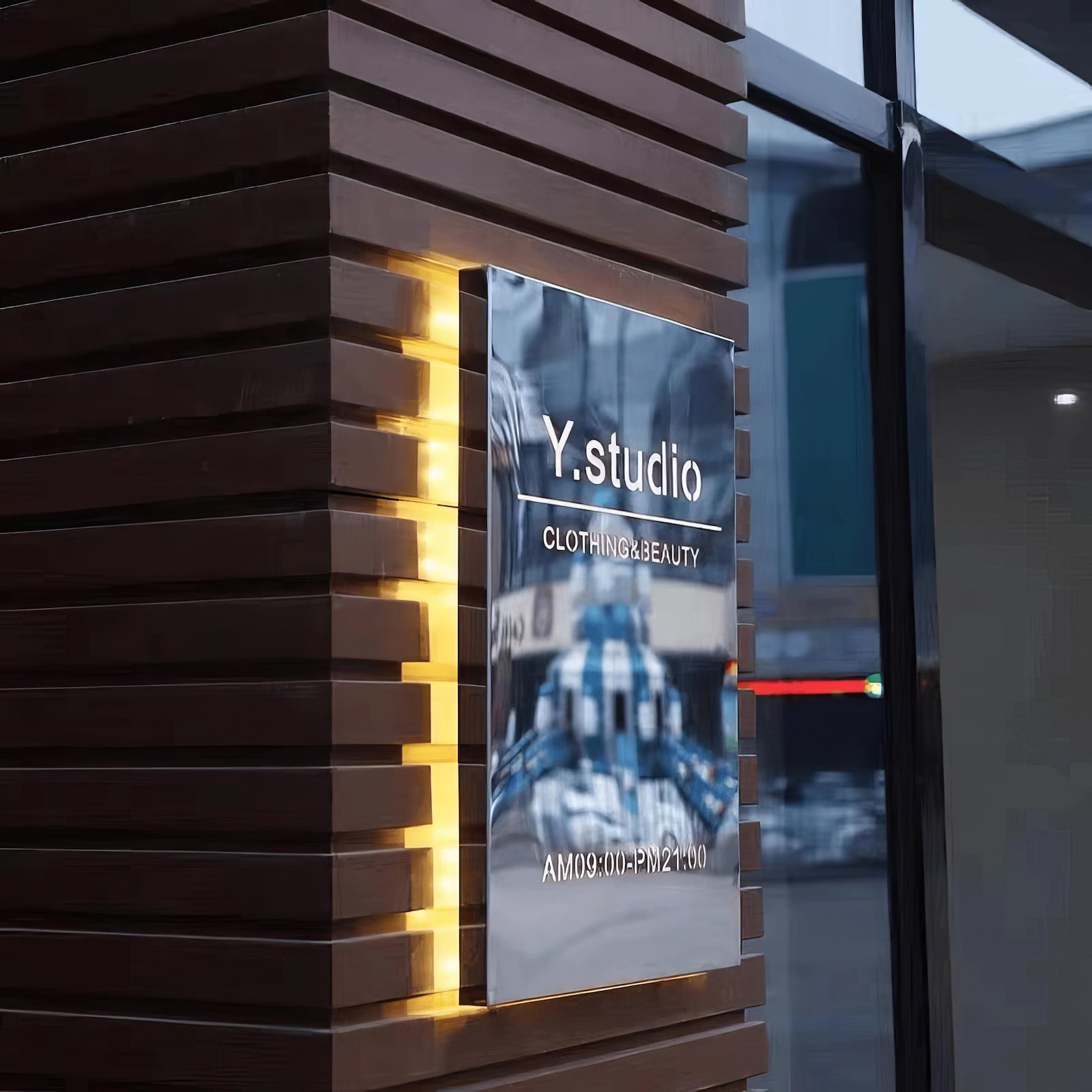Laser Cut LED Light Box,stainless Steel Illuminated Business Logo ...