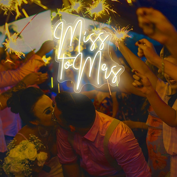 Miss to Mrs Sign - Etsy