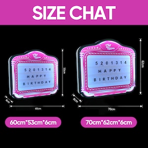 Nightclub Led Letter Board,marquee Message Board Sign,custom Happy ...