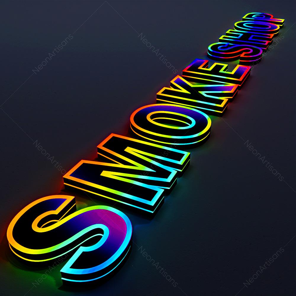 Smoke Shop Logo Sign,custom Letter Sign for Somke Shop Business Logo ...
