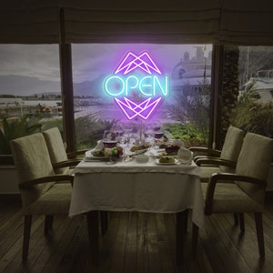 Open Sign by Neonartisans, Neon LED Open Sign for Business Window With ...