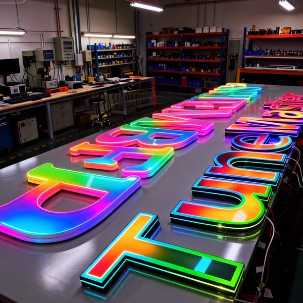 Letras led - Etsy México