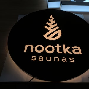 Custom Business Light Box Sign,wall Logo Sign,business Sign,custom ...