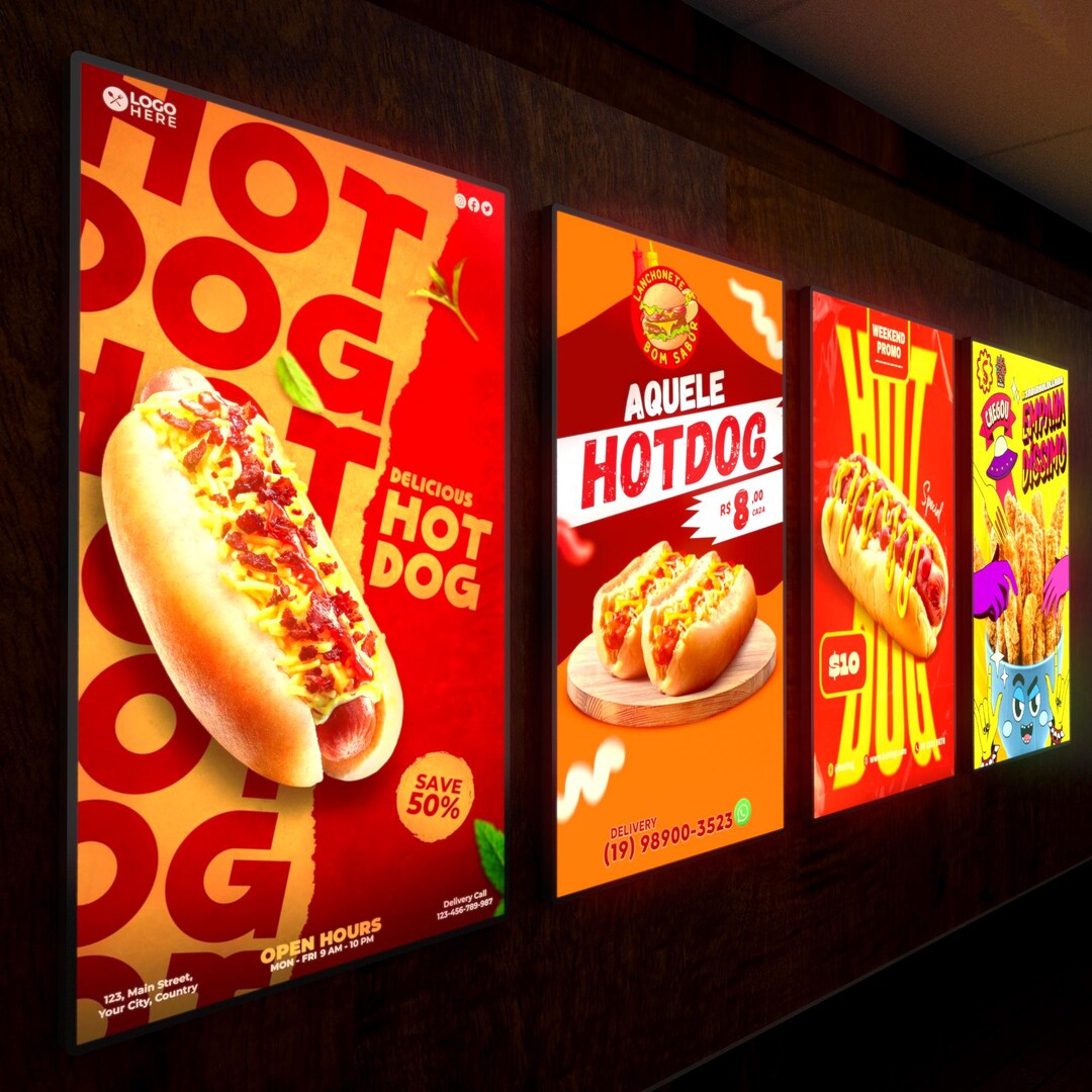 Custom Ultra-thin LED Movie Poster Light Box,ultra Slim LED Menu Board ...