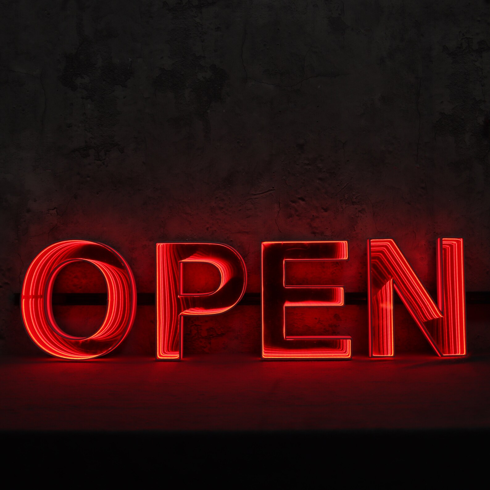 Infinity Mirror Sign,custom Mirror Neon Sign,light up Letter,infinity ...