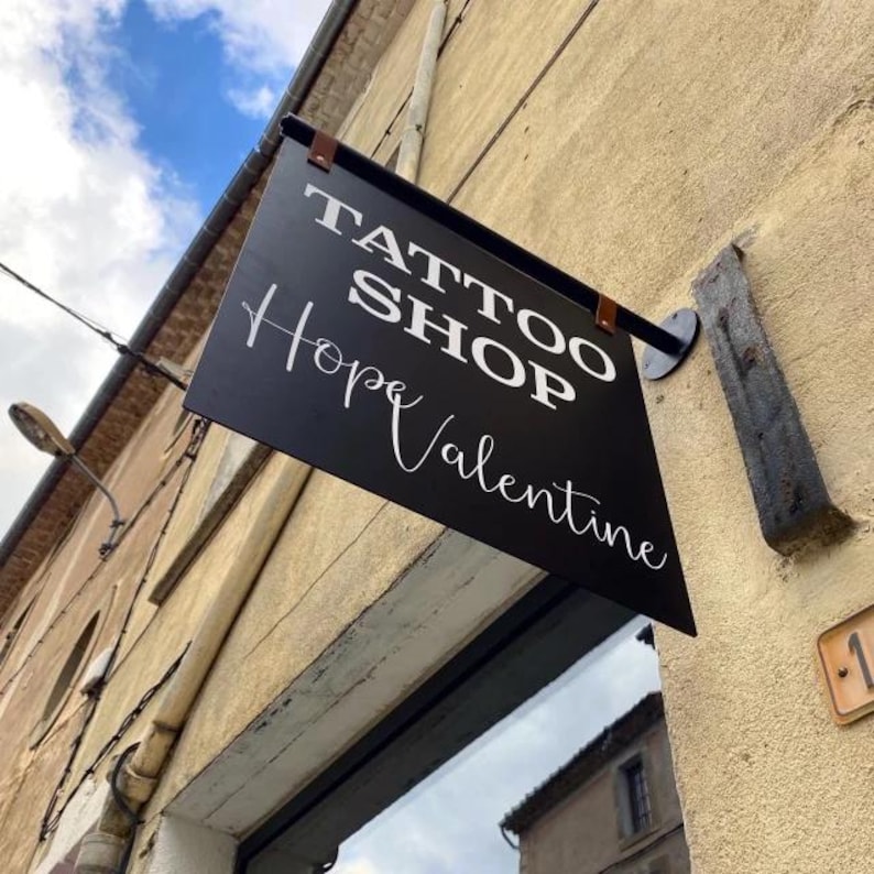 Outdoor Hanging Sign,metal Blade Sign, Custom Storefront Sign,business ...