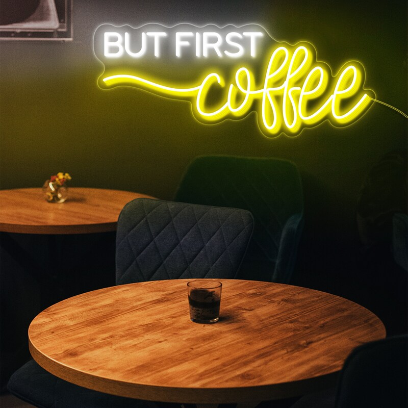 But First Coffee Sign - Etsy