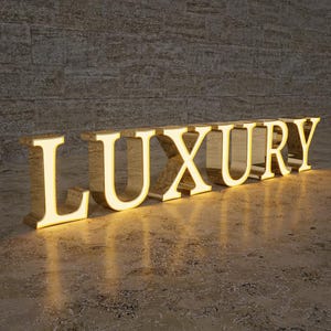 Wall Sign,luxury Logo Salon Sign,custom Business Sign for Beauty Salon ...
