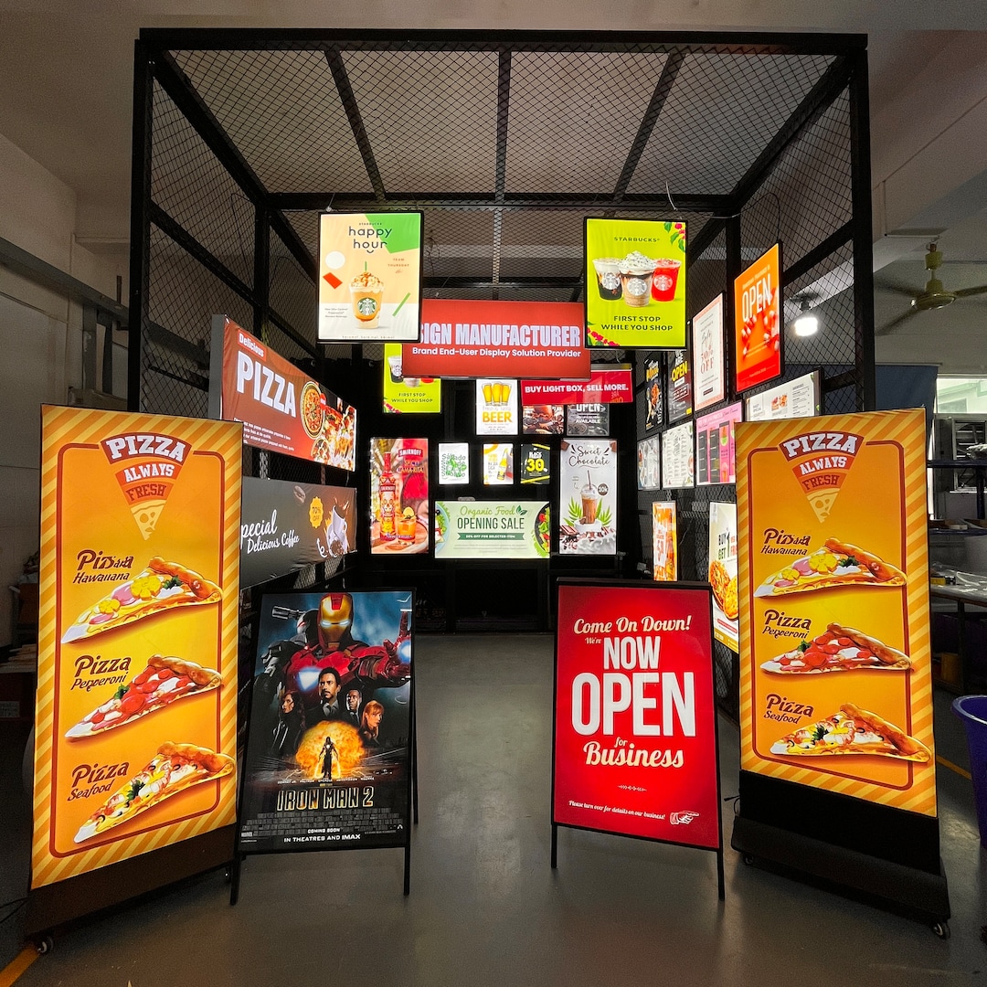 Custom Led Light Box Sign for Bar,restaurant,store Signs,menu Led Light ...