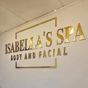 Company Logo Sign, Reception Sign, Business Table Sign,laser Cut Sign ...