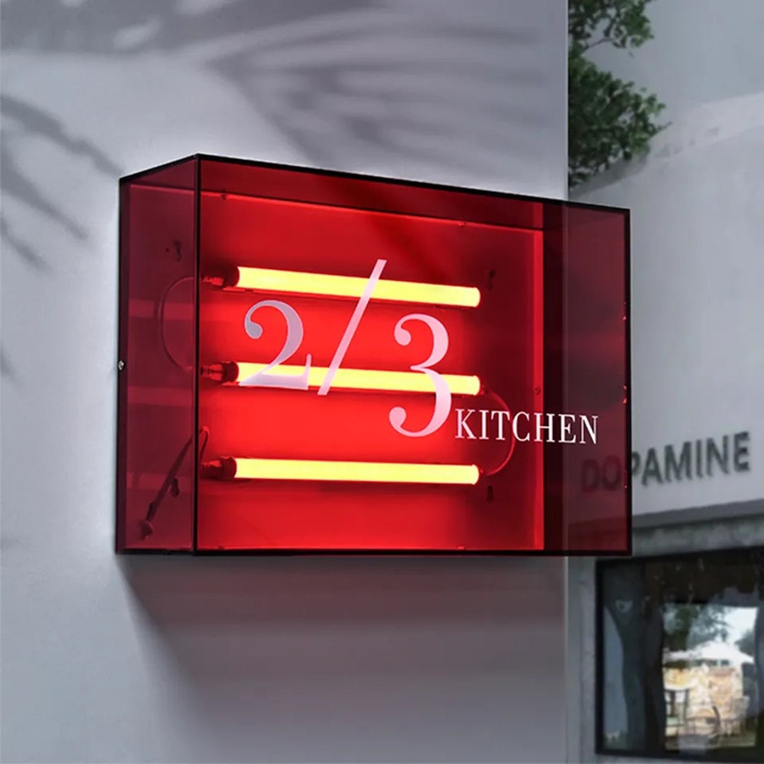 Light Box Sign,wall Logo Sign,acrylic Light Box Sign,custom Store Sign ...