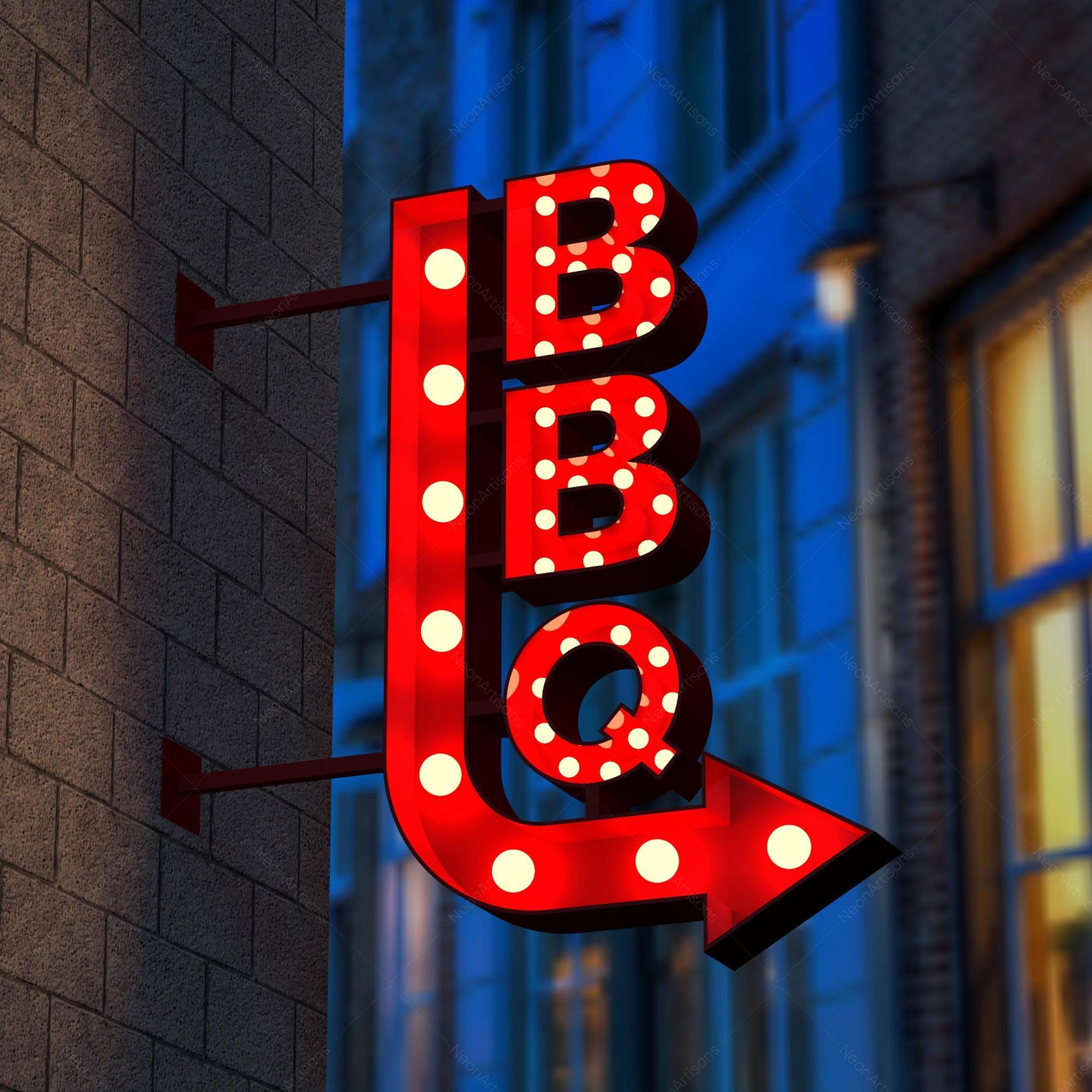 BBQ Sign,rustic Metal Letter ,custom Marquee Logo Signs,business Sign ...