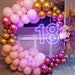 Number Neon Sign, Custom Birthday Decor,neon Sign Number 0-9,birthday ...