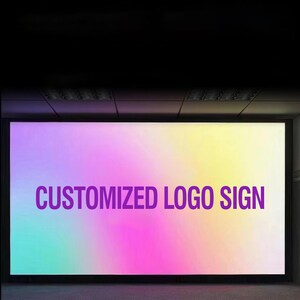 Light Box Sign,led Signage,live Room Background Wall Decor,live Room ...