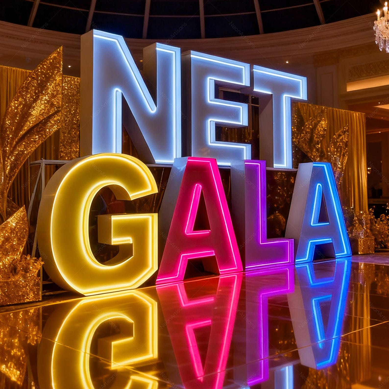 LED Event Large Metal 3ft 4ft RGB Neon Marquee Letters,light up Frame ...
