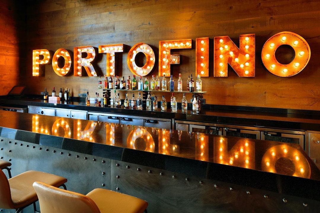 Custom Marquee Signs,business Sign,vintage Sign,metal Letter Sign,light ...