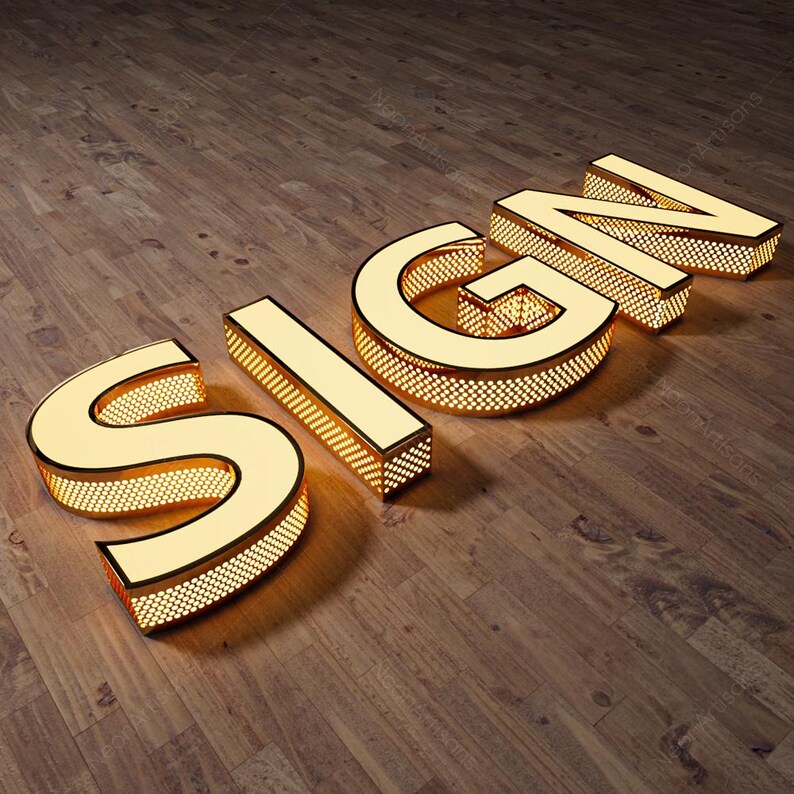 LED Signboard,3d Channel Letter,led Signs for Business Outdoor,punching ...