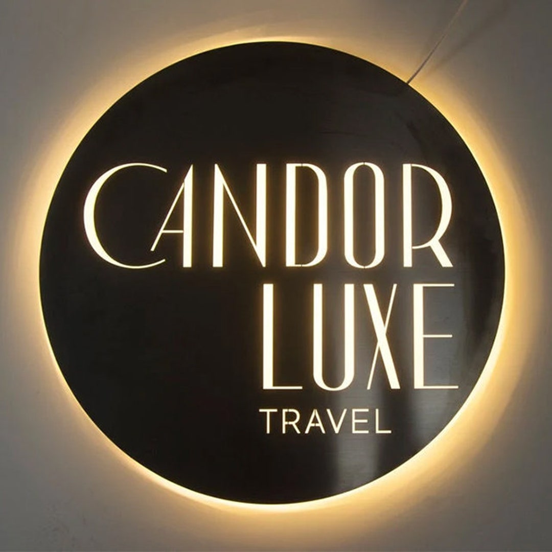 Custom Business Light Box Sign,wall Logo Sign,business Sign,custom ...