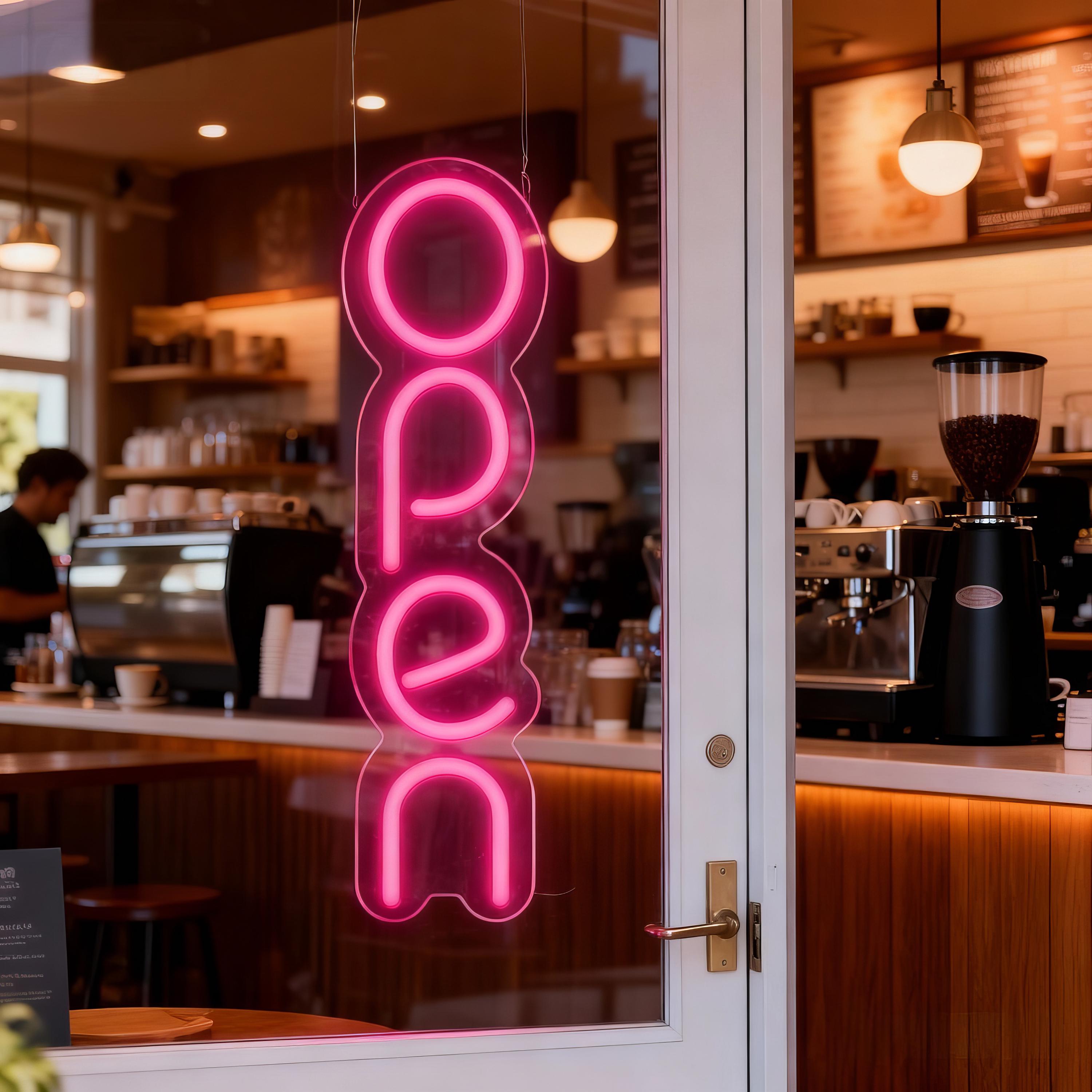 Open Neon Sign|custom Neon Sign|led Open Neon Light|business Sign ...