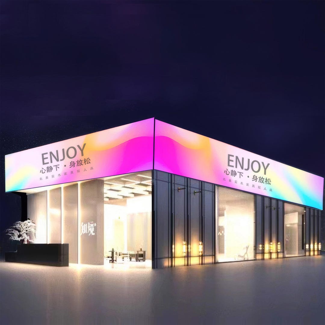 Light Box Sign,led Signage,live Room Background Wall Decor,live Room ...