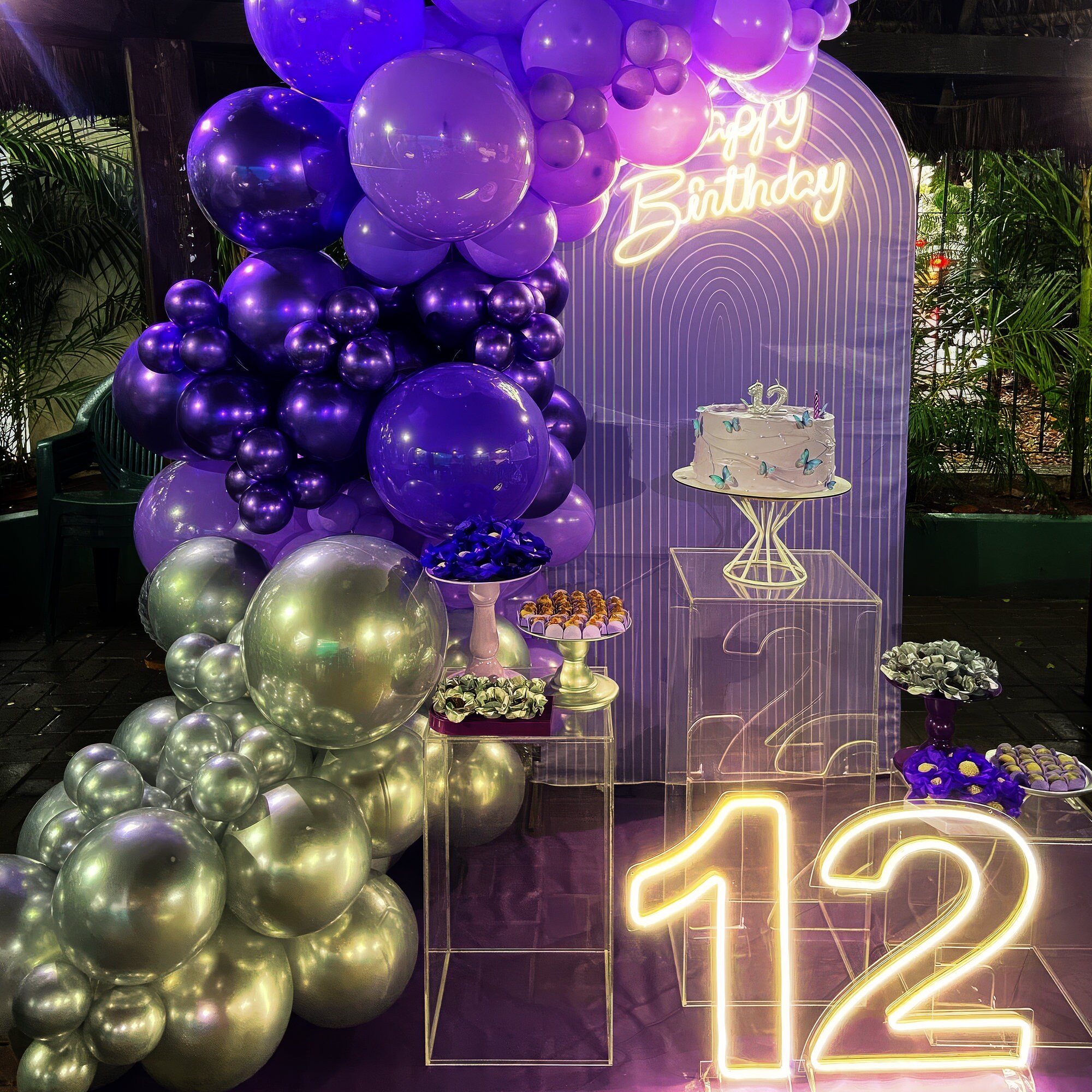 Number Led Neon Signs, Party Wall Decor, Birthday Party Deocr,custom ...
