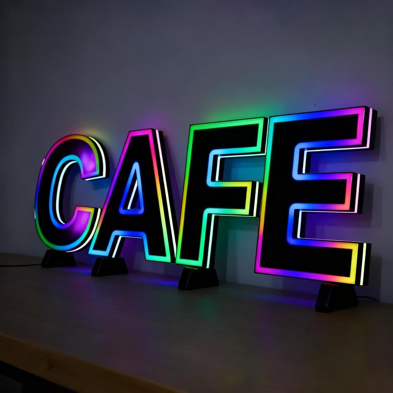 RGB Letter Sign,colorful Change Letter Sign,custom Led Sign for ...
