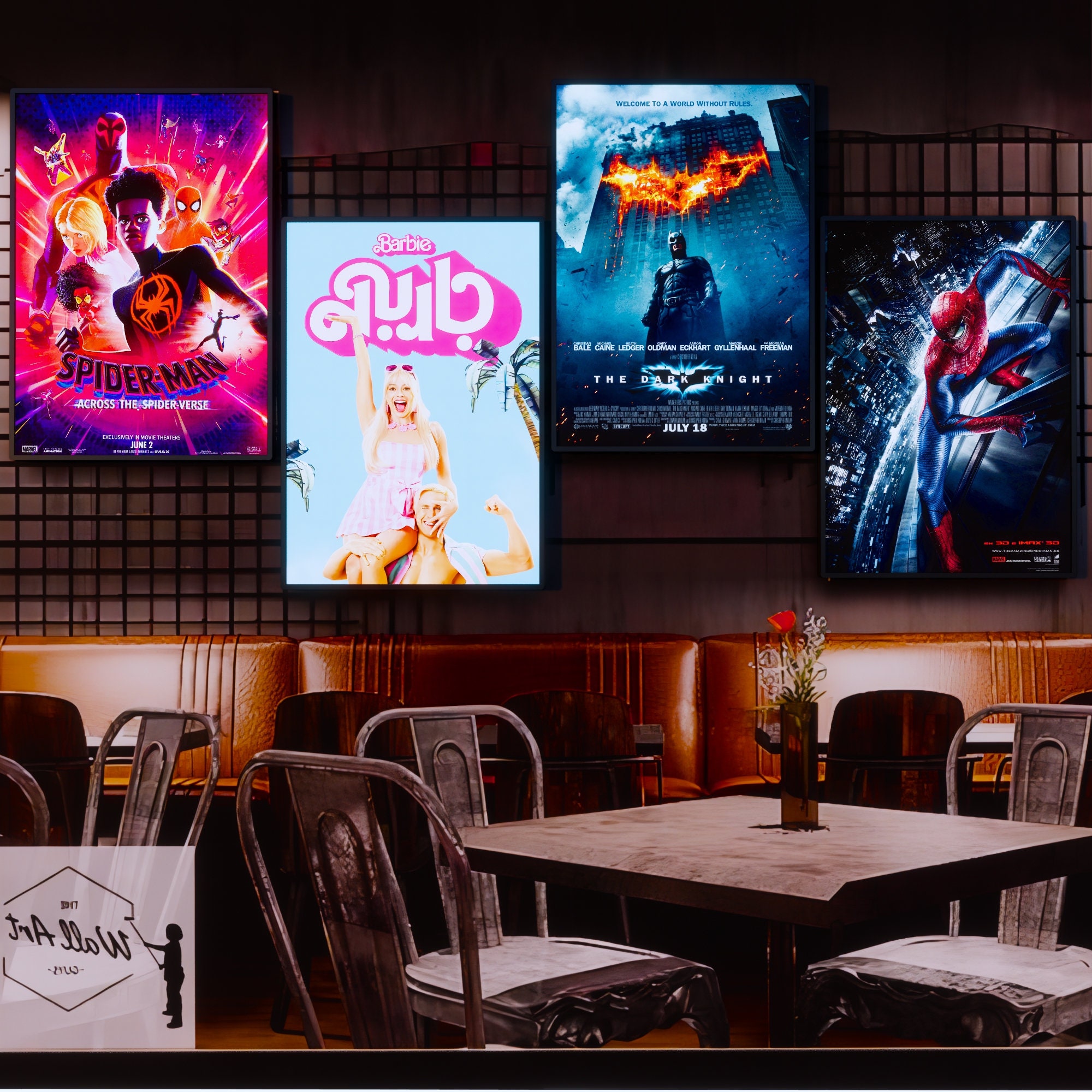 Ultra Slim Light Box,led Menu Board Advertising Light Boxes,wall ...