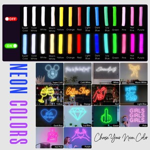 Username Neon Sign,personalized Game Tag Neon,custom Gamer Room Neon ...