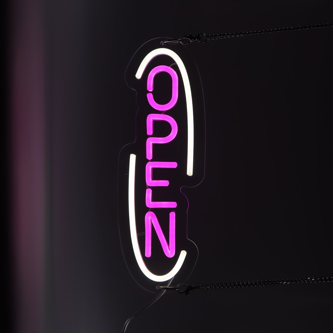 Open Neon Light,restaurant Neon Open Sign, Shop Front Open Sign,open ...