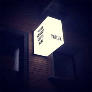 Rectangle Acrylic Light Box,custom Street Signage,outdoor Light Box ...