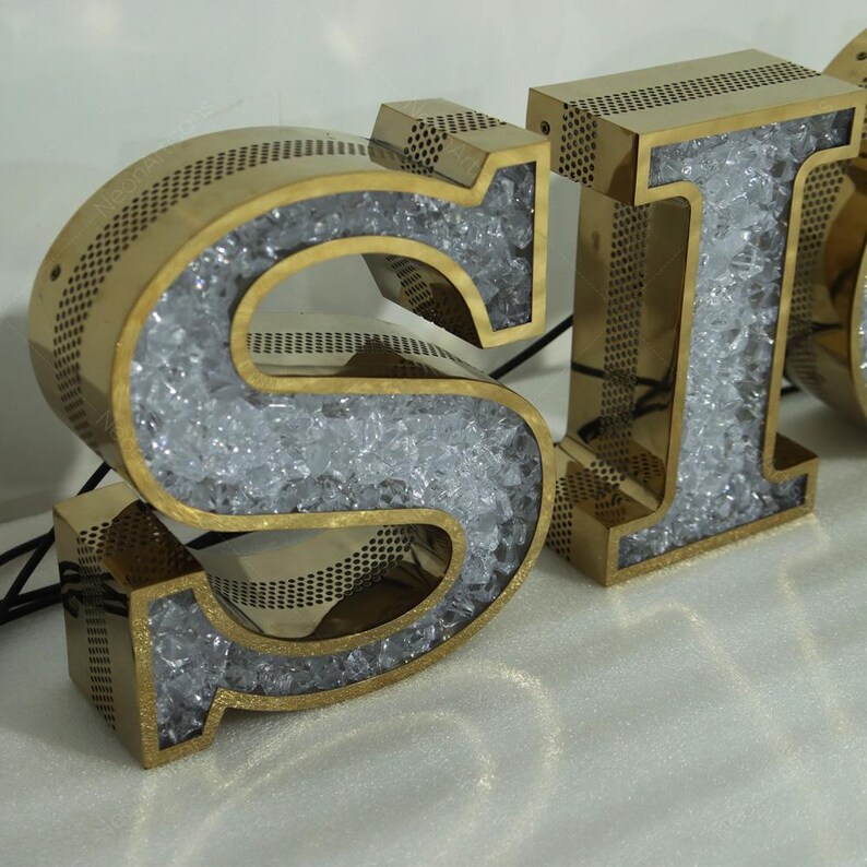 Led Channel Letter,3d Business Sign, Luxe Letter Sign,custom 3D Logo,3d ...