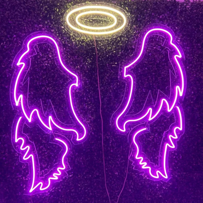 Neon Wings - Etsy