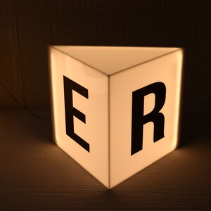 Acrylic 3d Light Sign,custom Logo LED Lightbox, Illuminated Business ...
