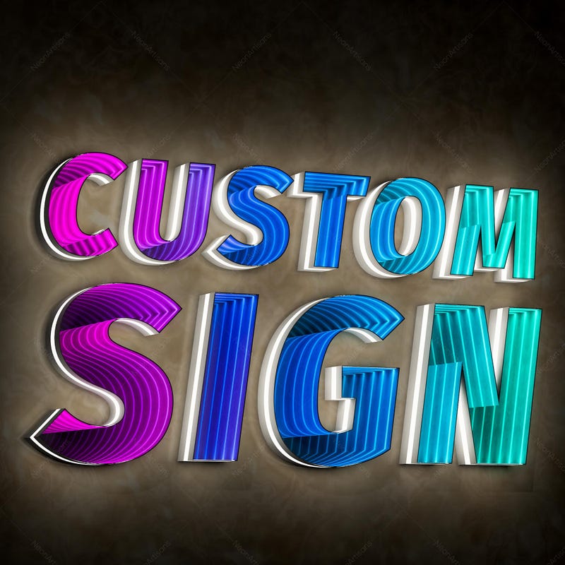 Infinity Name Sign - Etsy