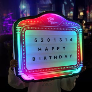 Customizable Nightclub VIP Letter Sign, Marquee Glorifier,customized ...