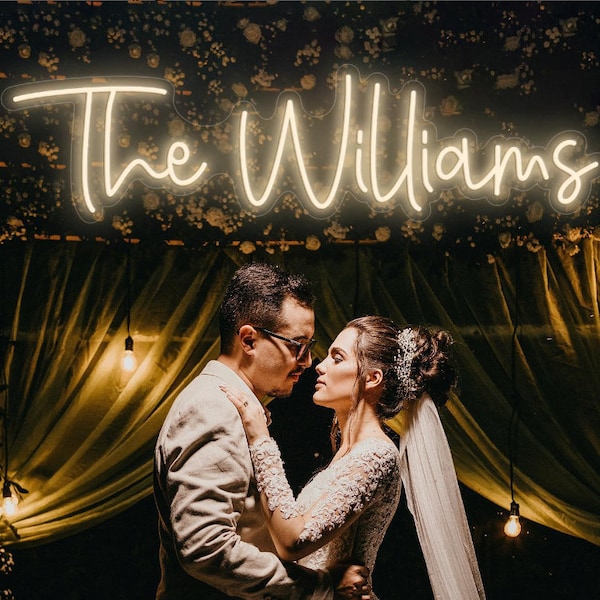 Custom Wedding Neon Sign - Etsy