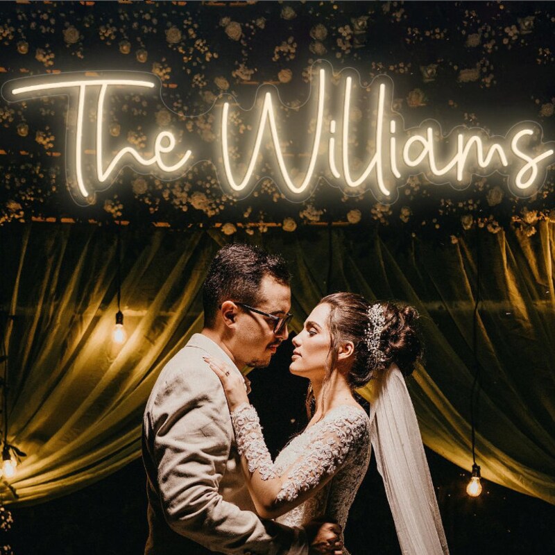 Custom Wedding Neon Sign - Etsy