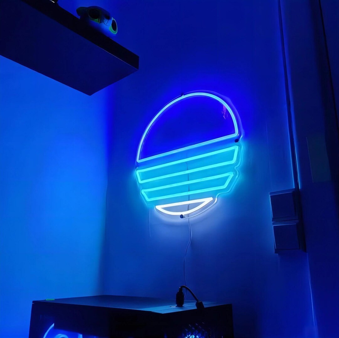 Muti Colored Vaporwave Neon Sign,personalized Neon Gift,neon Sign ...