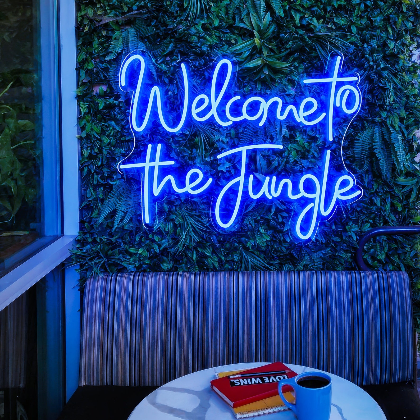 Welcome to the Jungle Led Sign ,shop Neon Sign,jungle Neon Sign,welcome ...